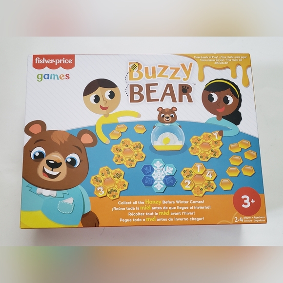 Fisher-Price | Toys | New Fisherprice Buzzy Bear Kids Game Preschool ...